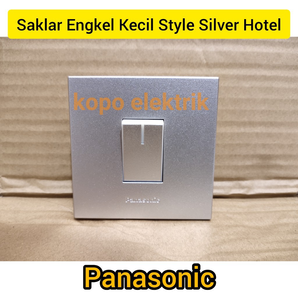 Jual Panasonic Saklar Engkel Kecil Style Silver Hotel Tanam Inbow ...