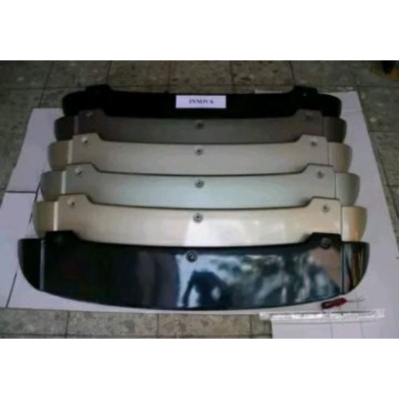 Jual spoiler Innova 2005 bahan plastik ABS Medel standar | Shopee Indonesia