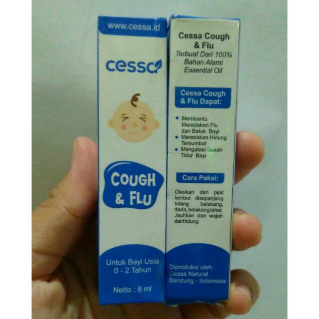 Jual Cessa Biru / Cessa Baby Cough & Flu 0-3 tahun / Cesa Batuk dan Flu ...