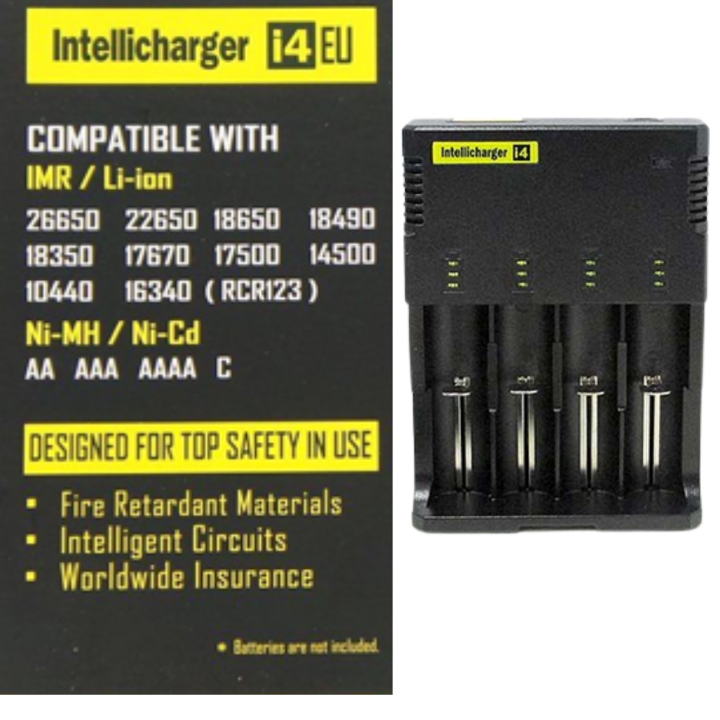 Jual Charger Baterai 18650 26650 14500 22650 A2 A3 A4 intelli vape ...