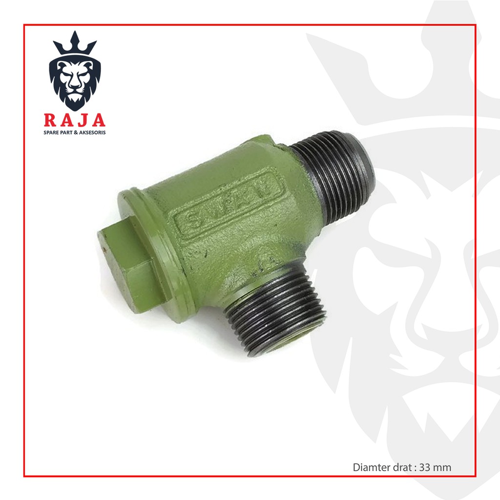 Jual Check Valve Kompresor Angin SWAN 15 HP 1 Inch | Shopee Indonesia