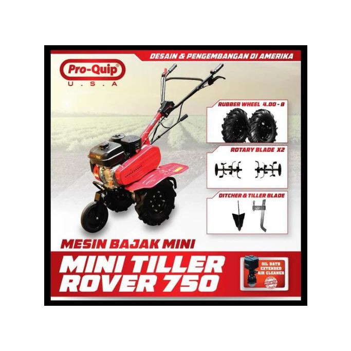 Jual Mesin Bajak Mini PROQUIP Rover APEX750 / Mini Tiller Cultivator ...
