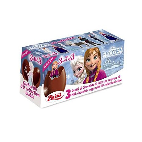 Jual Zaini Chocolate Surprise Egg FROZEN Tripack | Shopee Indonesia
