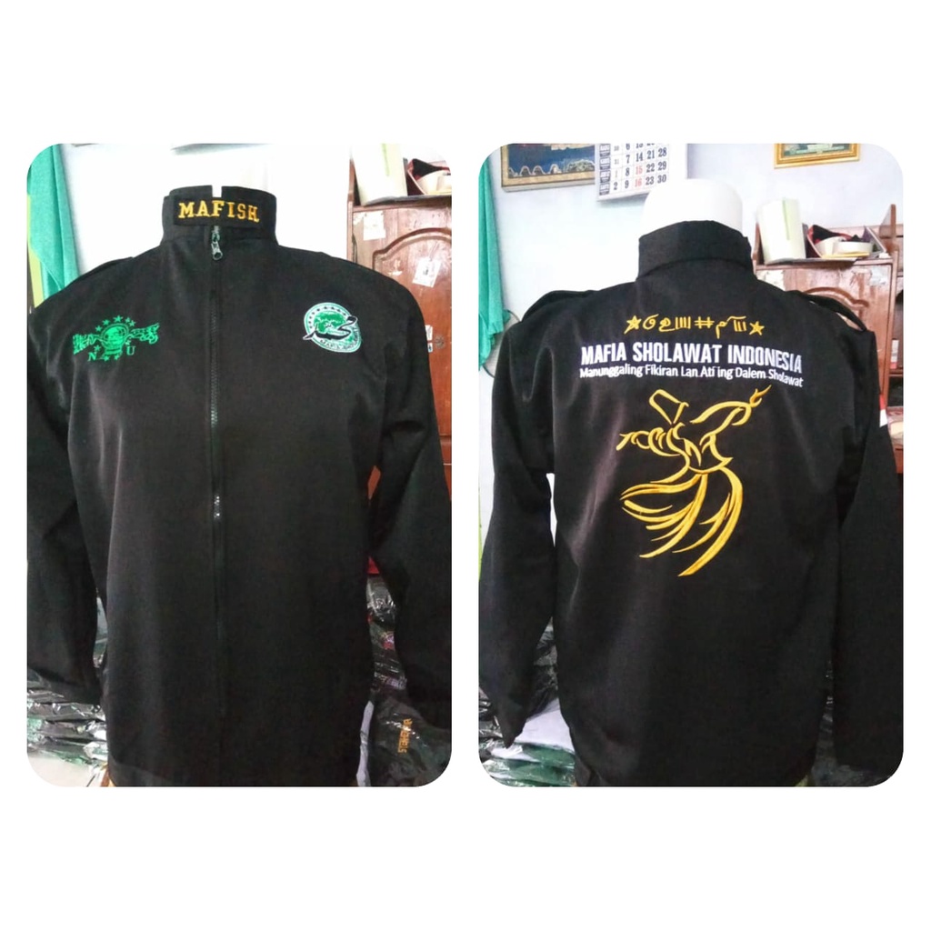 Jual Jaket Majlis Mafia Sholawat High Quality / Jaket Mafis / Mafis ...
