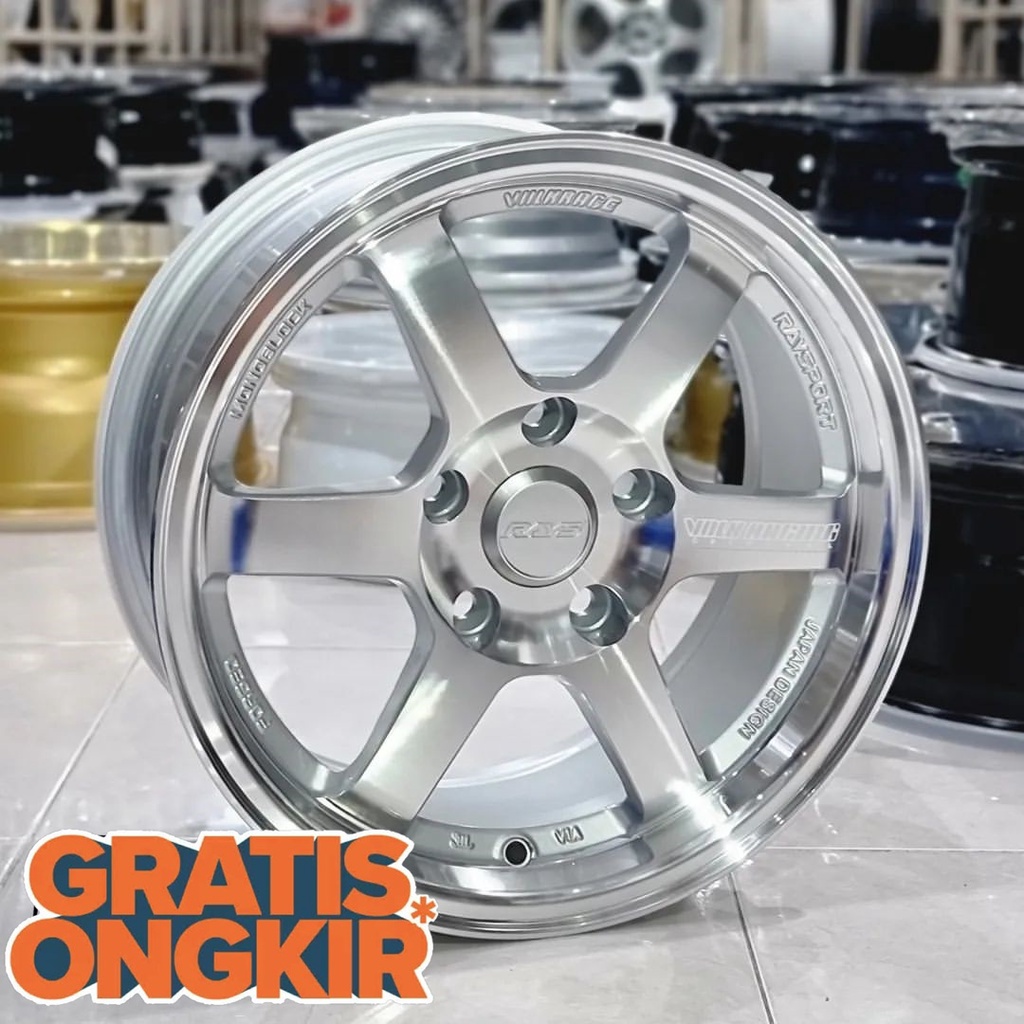 Jual velg Te37 ring 15x7 pcd 5x114,3 velg mobil racing r15 te37 ertiga,granmax | Shopee Indonesia
