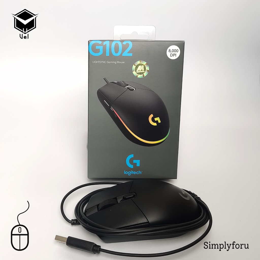 Jual Mouse Gaming Logitech G102 V2 Lightsync | Shopee Indonesia