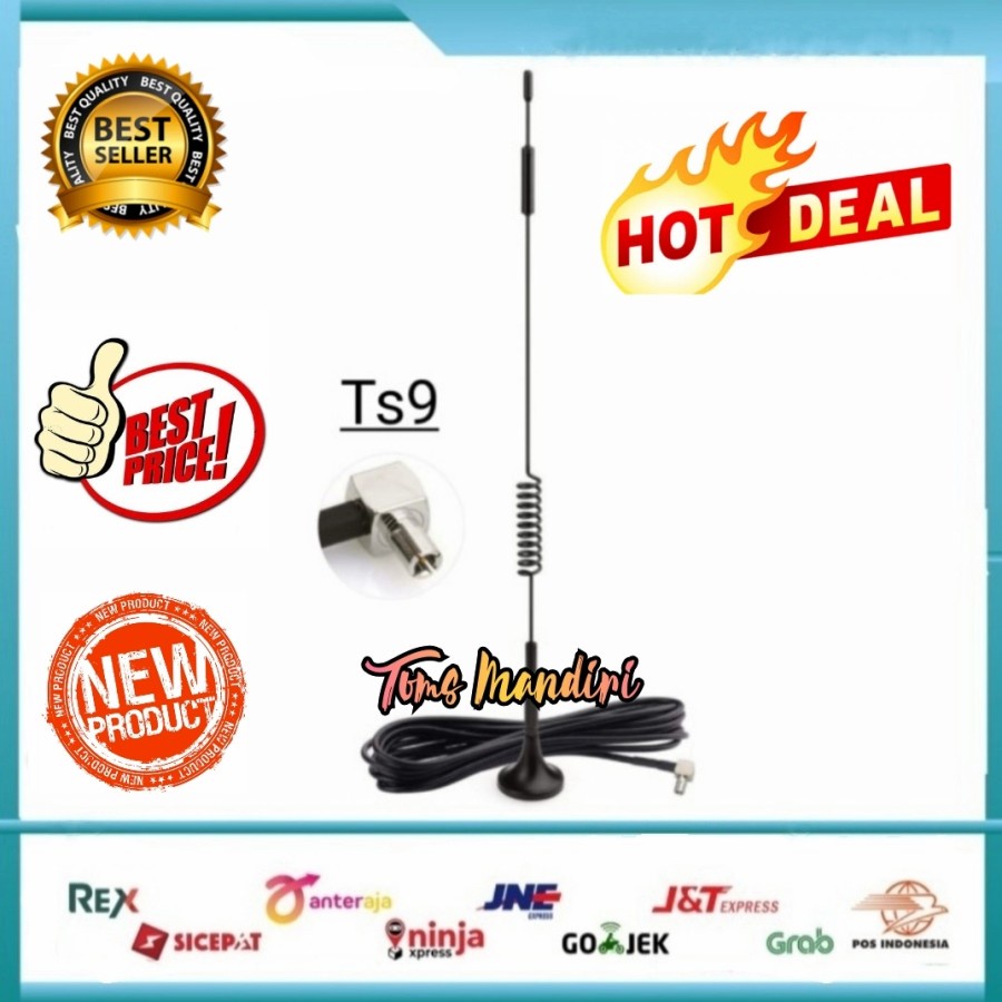 Jual Antena Modem 4G Lte 3G Gsm 3 Meter ( Connector TS9 ) | Shopee ...