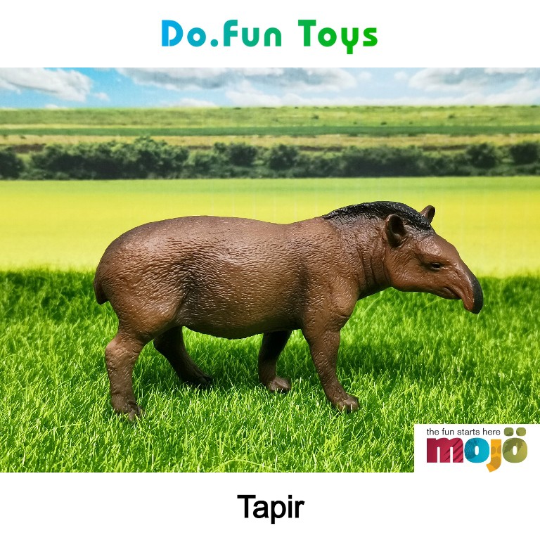 Jual MOJO Animal Figurine | BRAZILIAN TAPIR / Mainan Miniatur Binatang ...