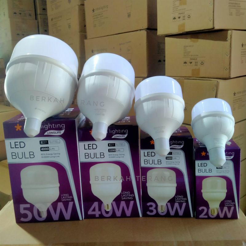 Jual Lampu LED Intra Lithing 20w/30w/40w/50w Bergaransi 3 tahun ...