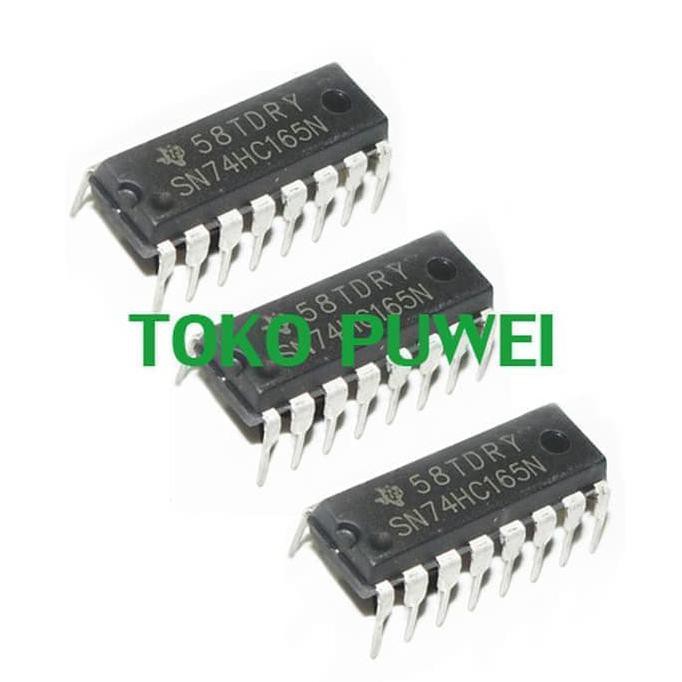 Jual 74Hc165N 74Hc165 8-Bit Shift Register Dip 16 Pin Bi07 Tkpw2371 Ayo Beli | Shopee Indonesia