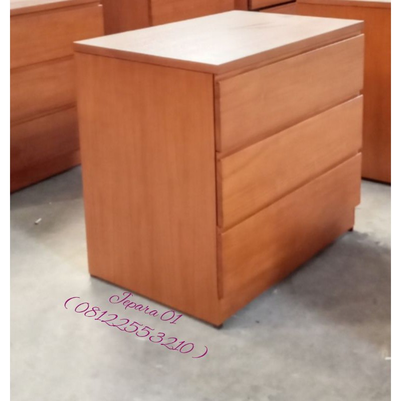 Jual Bufet 3 laci minimalis | Shopee Indonesia