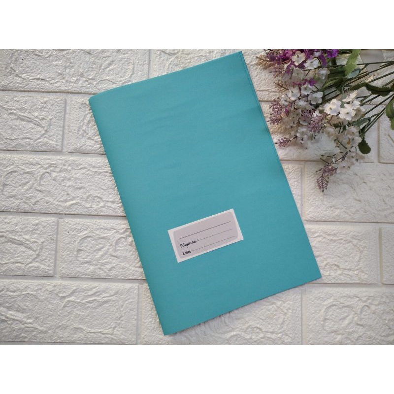 Jual Sampul Buku Polos Premium Ukuran Boxy /Bigboss (1 Pack=10 lembar ...