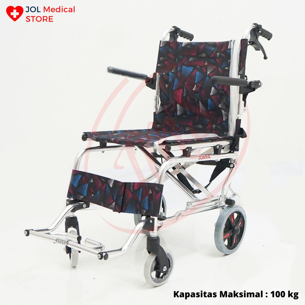 Jual Kursi Roda Travel Juara JML 01 Dapat TAS Aluminium – Kursi Roda ...