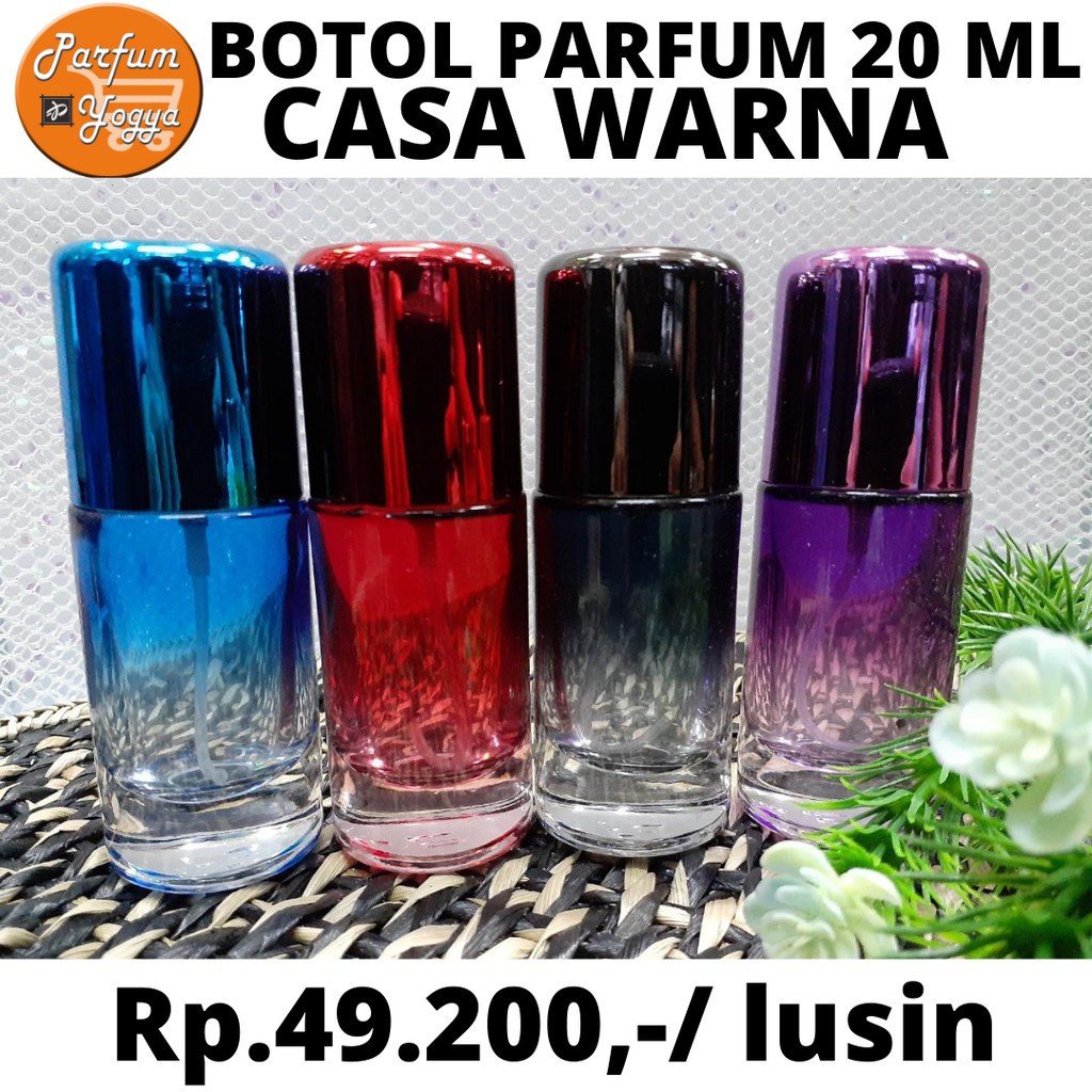 Jual BOTOL PARFUM SPRAY CASA WARNA 20 ML/ PARFUM JOGJA | Shopee Indonesia