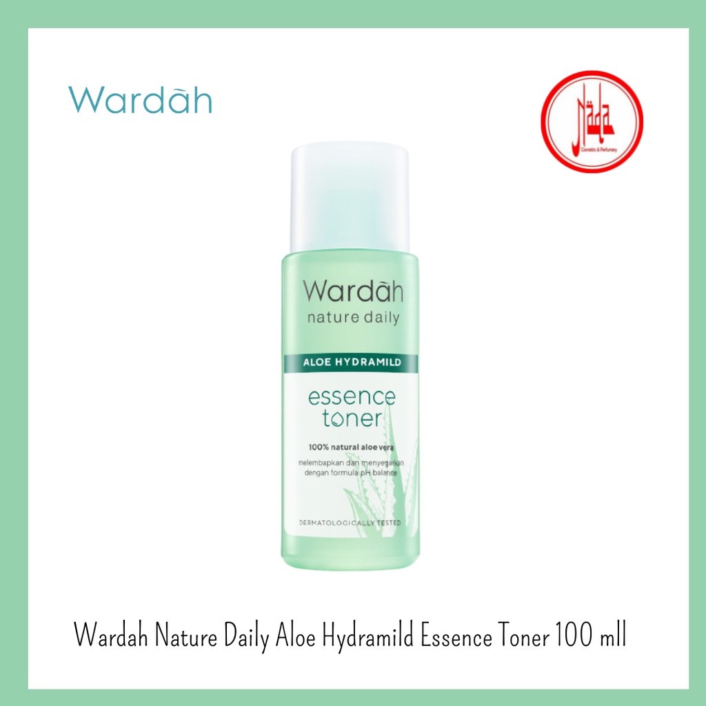 Jual Wardah Nature Daily Aloe Hydramild Essence Toner 100 ml | Shopee ...