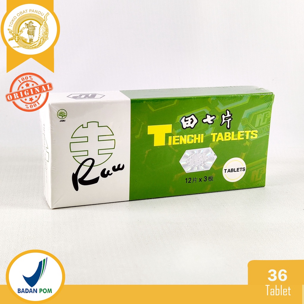 Jual TIENCHI TABLETS (RAW) / OBAT KOLESTEROL | Shopee Indonesia