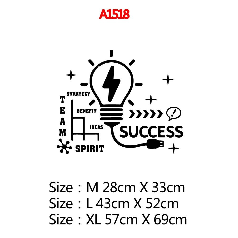 Jual Stiker Dinding Wall Cutting Sticker Custom Quote Quotes Kata ...