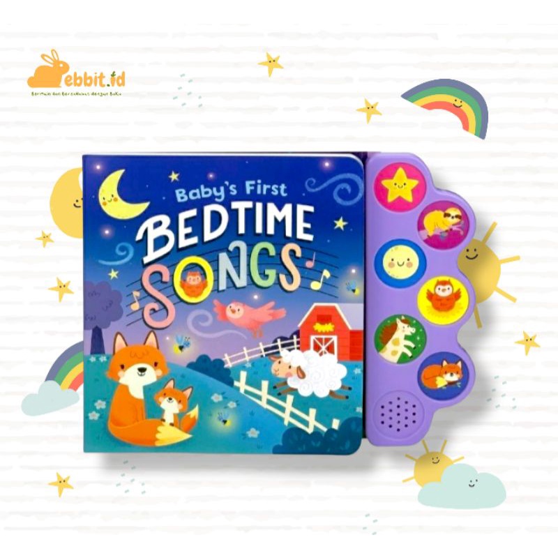 Jual Sound Book : Baby's First ( Playtime Songs / Bedtime Songs ...