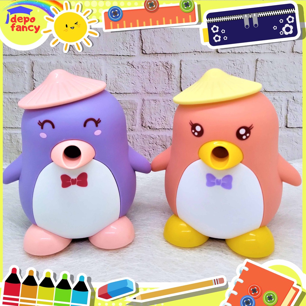 Jual Rautan Pensil Putar 0971A 0971B Penguin / Sleper / Peruncing ...