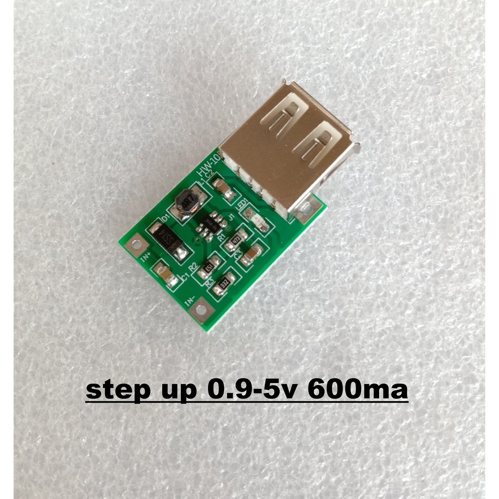 Jual Modul Step Up DC 0.9-5v to Usb 5v 600ma Charge | Shopee Indonesia
