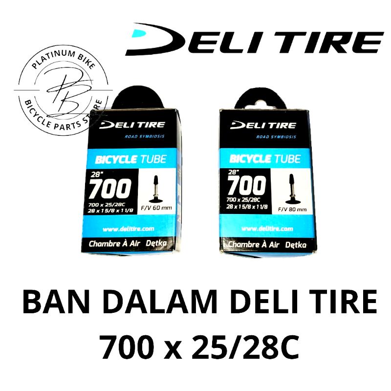 Jual BAN DALAM SEPEDA 700 X 25/28C DELI TIRE ORIGINAL | Shopee Indonesia
