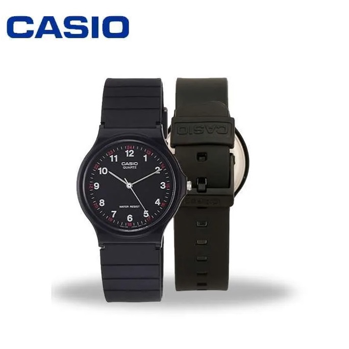 Jual CASIO ORIGINAL MQ24 MQ-24 MQ24-1B3 MQ-24-1B3 ANALOG WATCH JAM TANGAN PRIA WANITA TALI KARET ...