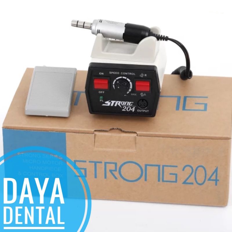 Jual Dental Micromotor Mikromotor strong 204 mahasiswa kosongan ALAT ...