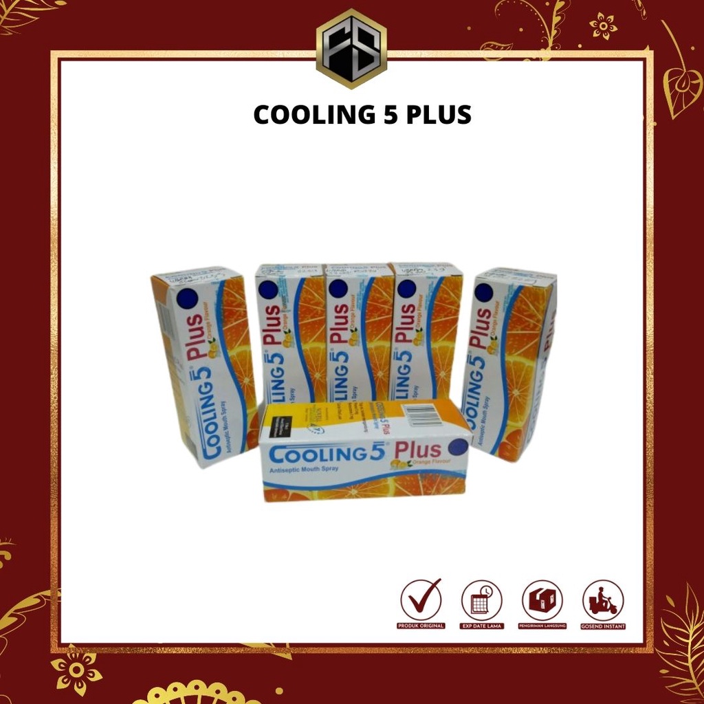 Jual Cooling 5 Plus Orange - Obat Sariawan, Sakit Tenggorokan, Radang ...