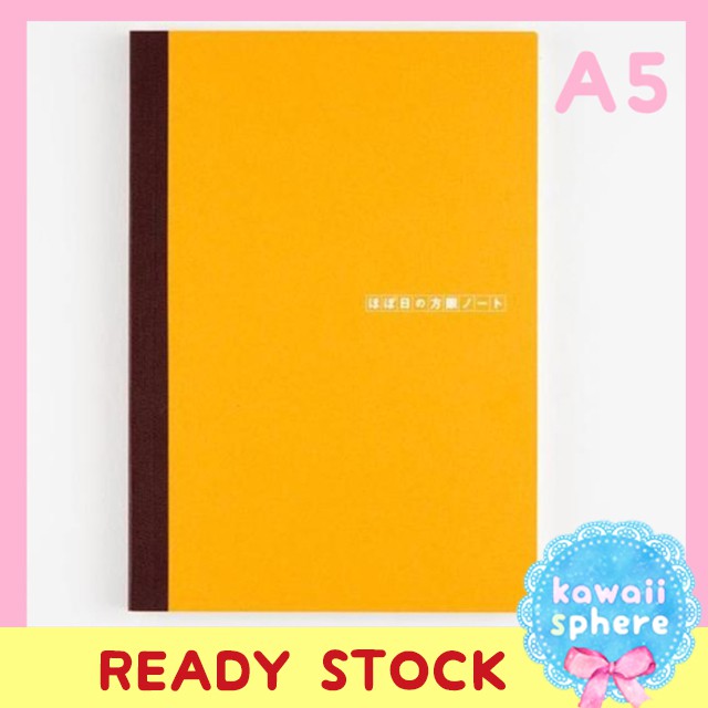 Jual Hobonichi Plain Notebook | Cousin A5 | Grid | Ready Stock | Shopee ...