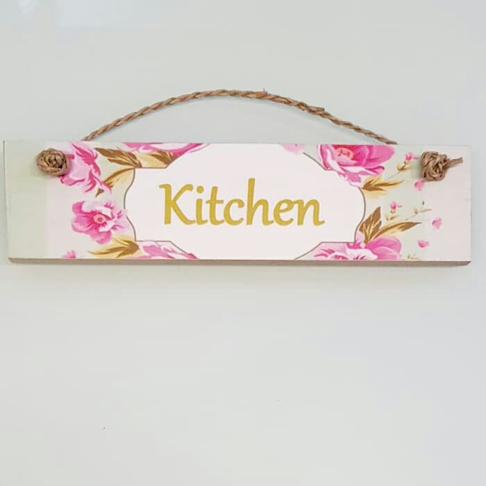 Jual Prima Shabby Craft Hiasan Dinding Rumah Pajangan Dekorasi Wall Decor Kitchen Tosca 30x8cm ...