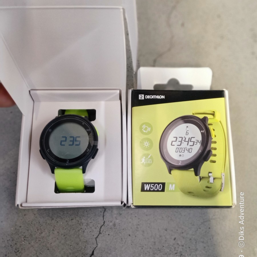 Jual Jam tangan kalenji running stopwatch jam jogging jam anti air jam ...