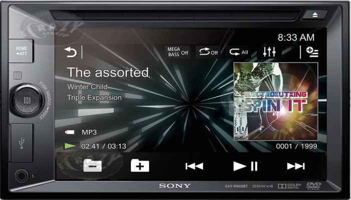 Jual Head Unit Sony XAV-W650BT Double Din / Rear Camera / Remote Steer ...