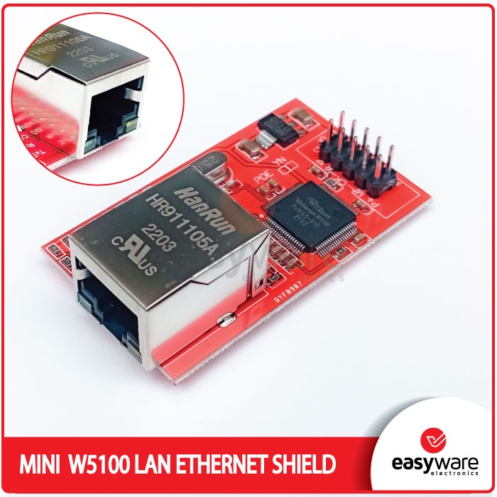 Jual Mini W5100 Lan Ethernet Shield Network Board Module For Arduino