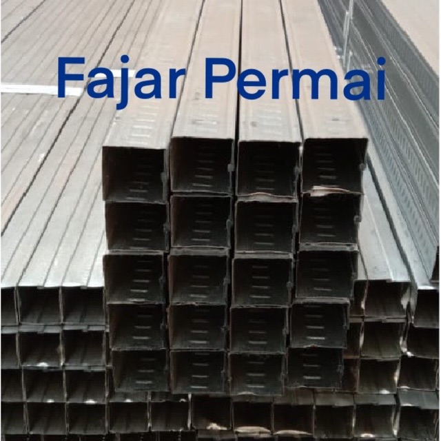 Jual Holo gipsum profil 4x4 0.3mm / hollow gypsum 40x40 0.3 mm motif ...