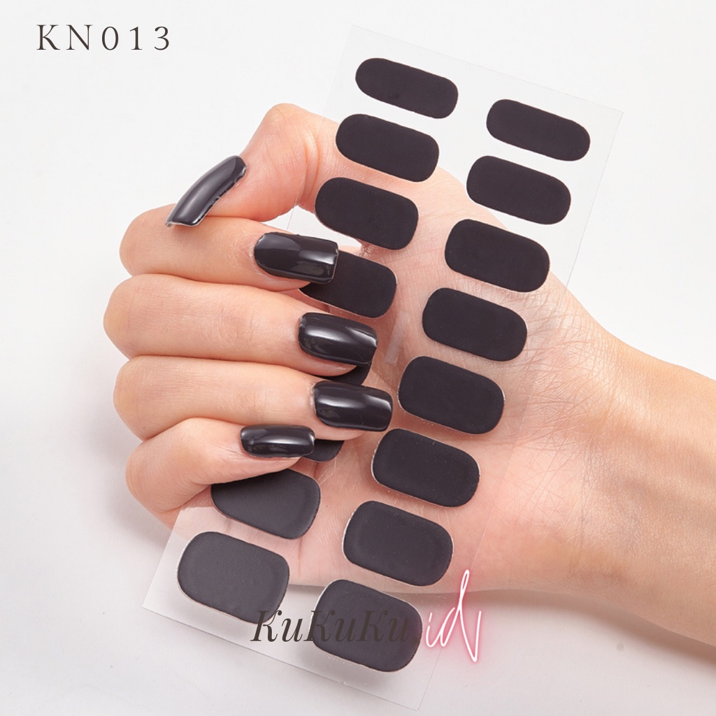 Jual STIKER KUKU / STICKER KUKU / NAIL WRAP [KN013] | Shopee Indonesia