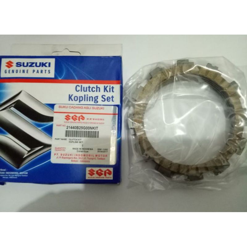 Jual KAMPAS KOPLING SUZUKI GSX R GSX S BANDIT 150 SATRIA FU150 ORIGINAL SGP SET ISI 5PC | Shopee ...