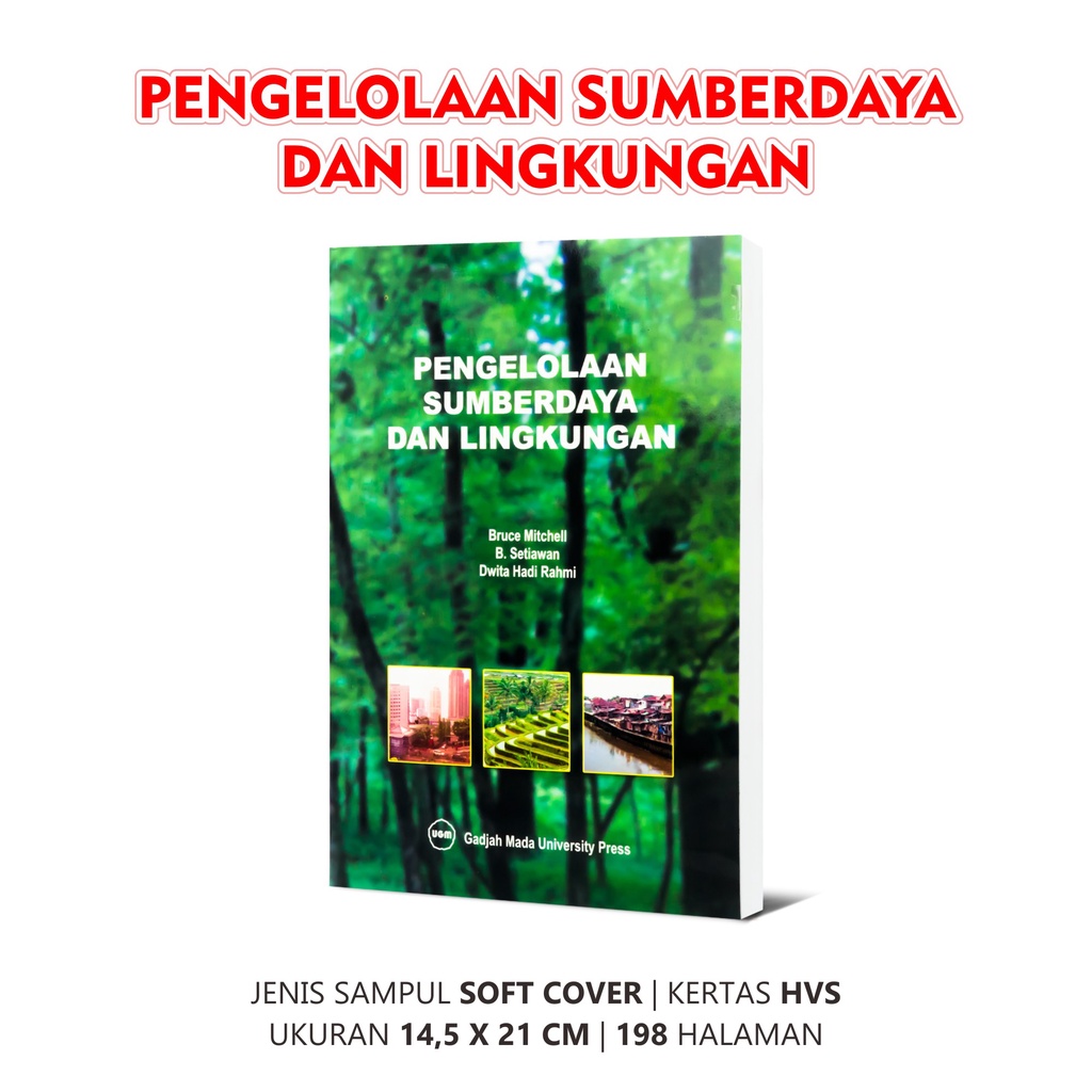 Jual Buku Pengelolaan Sumberdaya dan Lingkungan / UGM Press | Shopee Indonesia