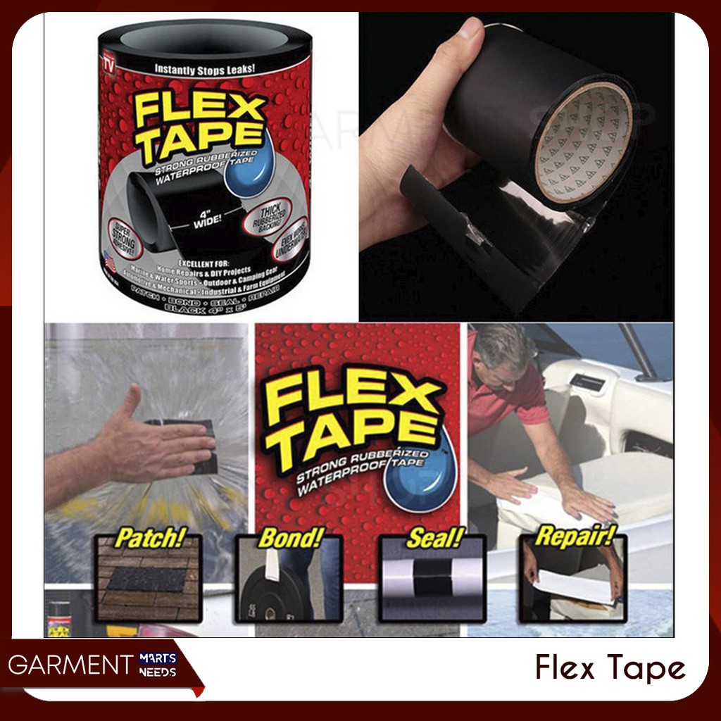 Jual Flex Tape Lakban Ajaib Lem Lengket Super Kuat Waterproof Anti Bocor | Shopee Indonesia