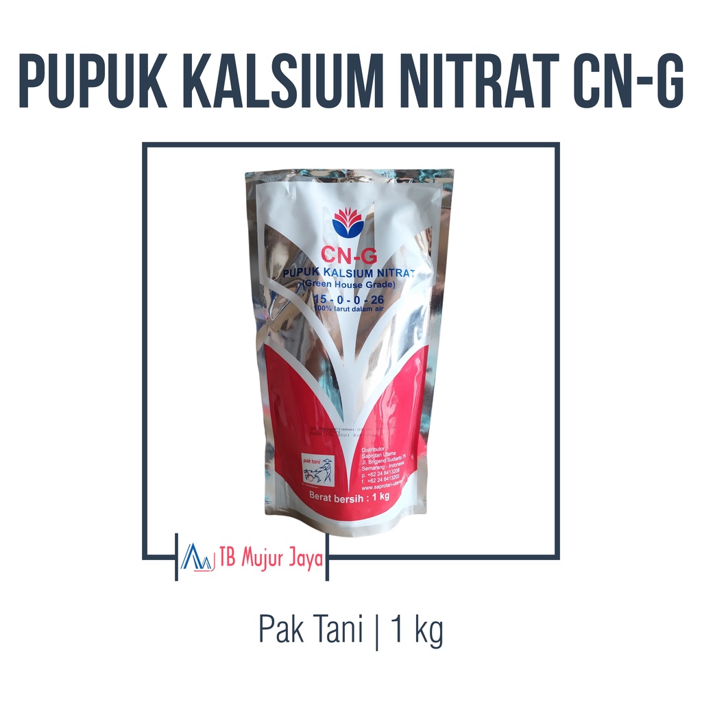Jual Pupuk Kalsium Nitrat CNG Pak Tani 1 kg | Shopee Indonesia