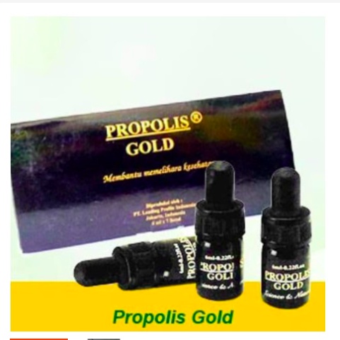 Jual Propolis gold Hitam 1 Botol Bukan Propolis Melia Propolis British | Shopee Indonesia