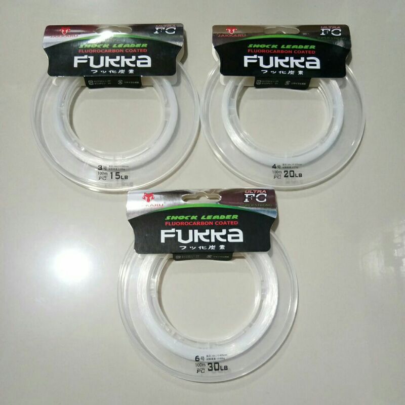 Jual Shockleader Jakkaru Fukka (Fluorocarbon) | Shopee Indonesia