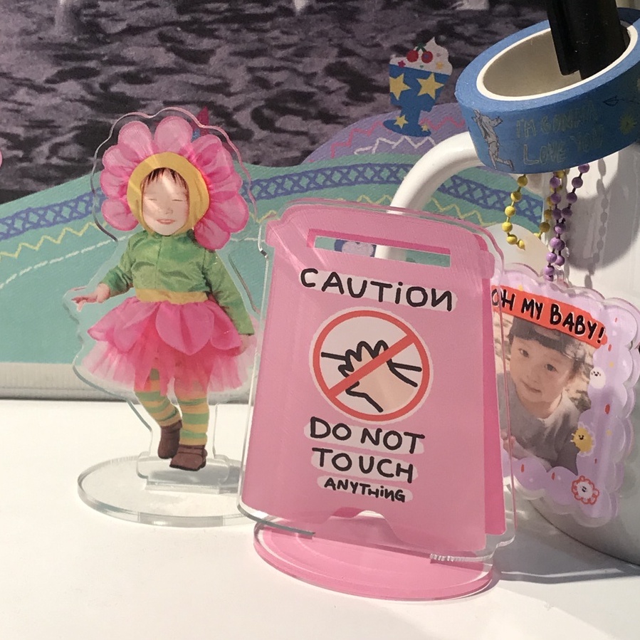 Jual [RESTOCK LAZYNISW CAUTION STANDEE | Shopee Indonesia