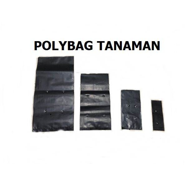 Jual TERMURAH Polybag Tanaman 1kg Plastik Semai Bibit Bunga Sayur Buah ...