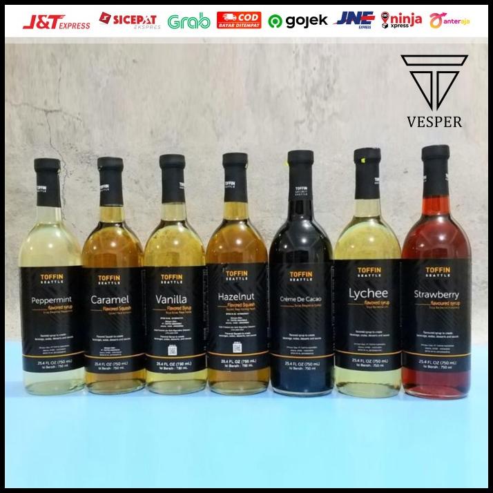 Jual syrup toffin caramel hazelnut vanilla / sirup toffin flavour ...