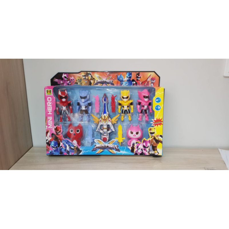 Jual Mainan Robot Mini Force X Senjata Power Ranger WY571C | Shopee ...