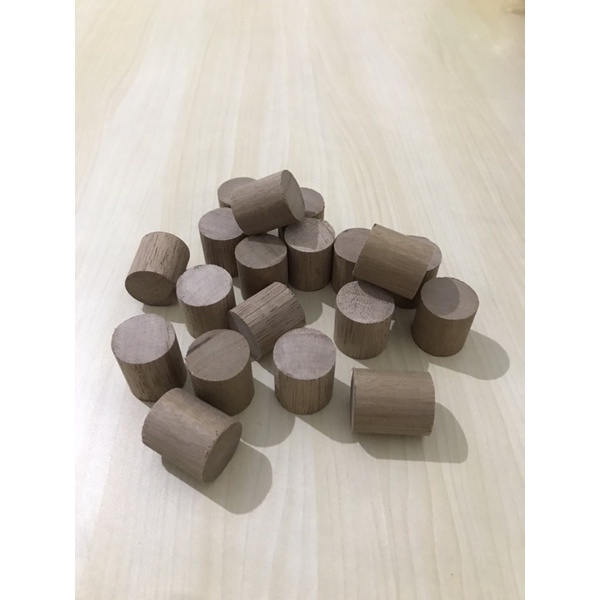 Jual stick kayu / dowel kayu murah. kayu meranti 22mm | Shopee Indonesia