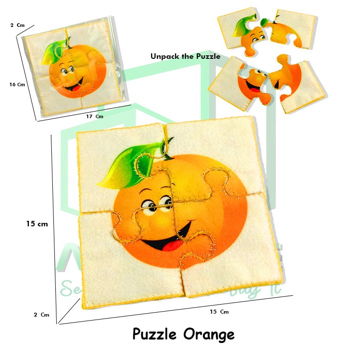Jual MURAH Puzzle Puzle Pazel Bagian Tubuh Kucing Buah Buahan Hewan ...