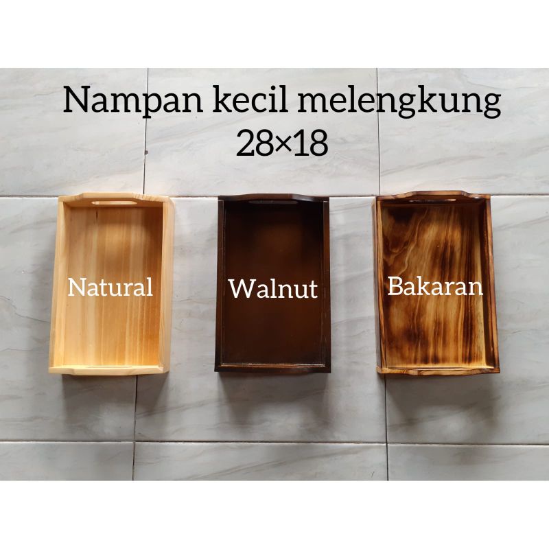 Jual Baki Kayu Pinus/ Nampan Kayu/Tray kayu/ Baki Kayu serbaguna uk ...