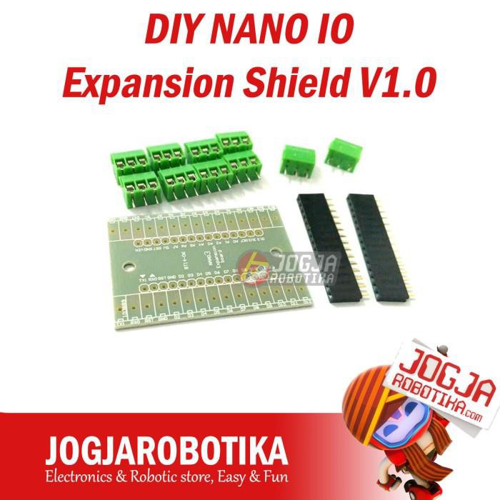 Jual DIY NANO IO Shield Expansion V1.0 Nano Shield Terminal Block ...