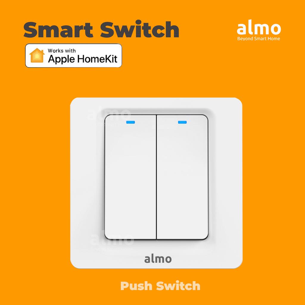 Jual ALMO APPLE HOMEKIT Wifi Smart Switch Saklar Pintar Home Automation IoT | Shopee Indonesia